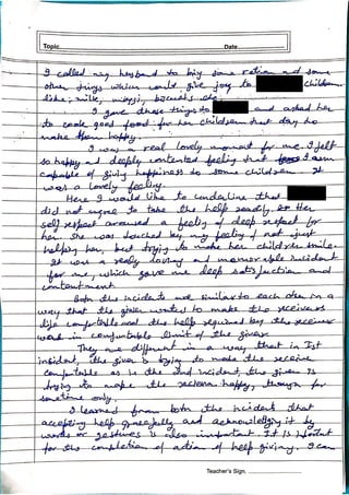 IGNOU Sample Practical File for MCFTL008 Reflective Journal | PDF