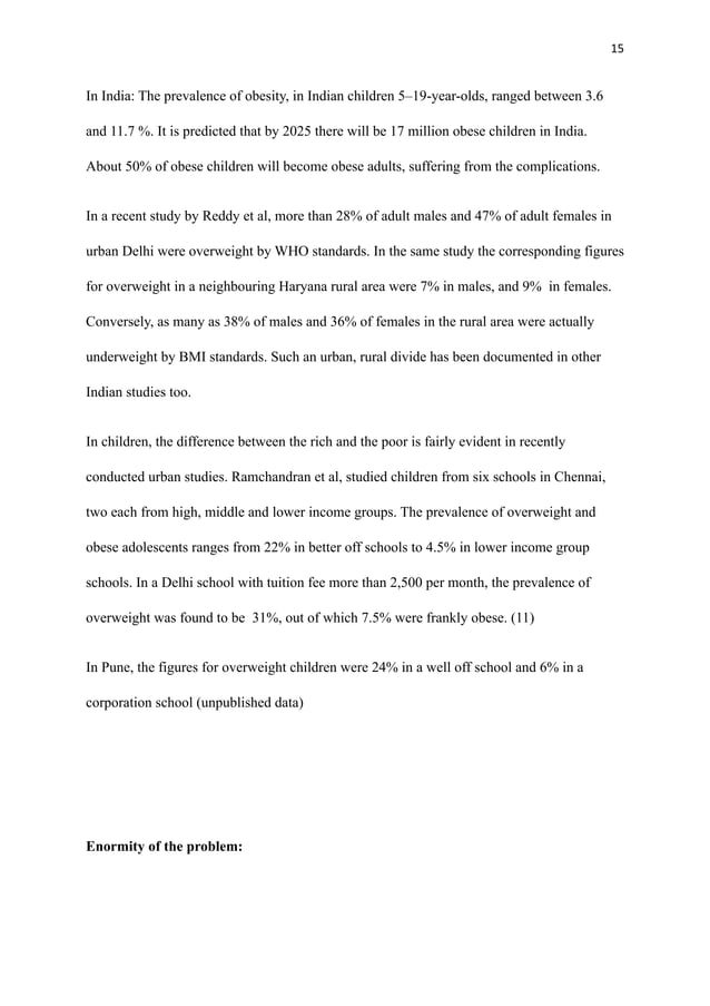 IGNOU Sample Dissertation File for MCFTP002 GB | PDF | Diabetes ...