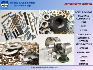 Military & Commercial Fasteners Corp. Virtual Tour | PPT