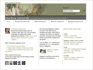 Maritime memorials, visualised | PDF