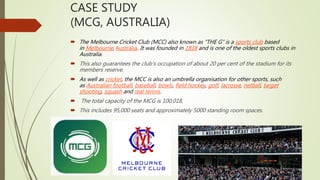 Mcg, australia | PPTX