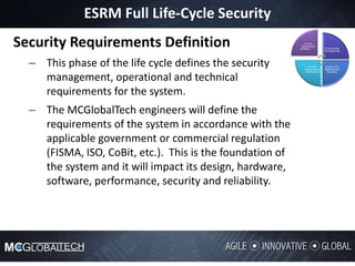 MCGlobalTech Enterprise Risk Management Program | PPTX
