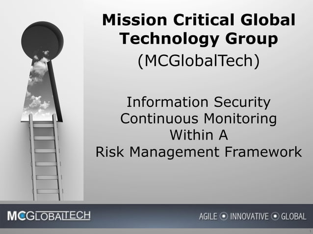 Information Security Continuous Monitoring within a Risk Management ...