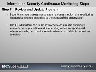 Information Security Continuous Monitoring within a Risk Management ...