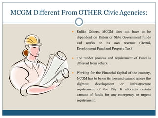 MCGM CONTRACTORS | PPTX
