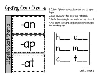 Mc grawhillwondersinteractivenotebookfreesample firstgrade | PDF