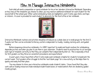 Mc grawhillwondersinteractivenotebookfreesample firstgrade | PDF