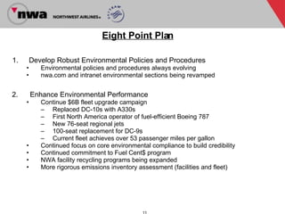Aviation's Response to Climate Change: A Northwest Airlines Perspective ...