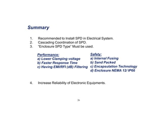 MCG SPD product information.pdf For Engineering Electrical | PDF