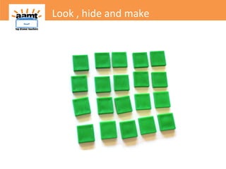 Top Drawer Teachers: Visualising an array | PPT