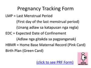 Maternal and Child Health | PPTX