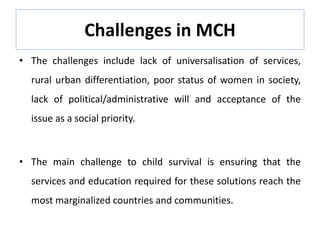 Mch introduction | PPT