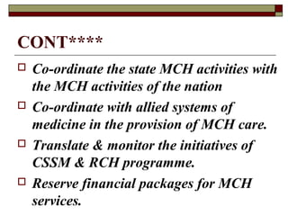 MCH NURSE & HER ROLE | PPT