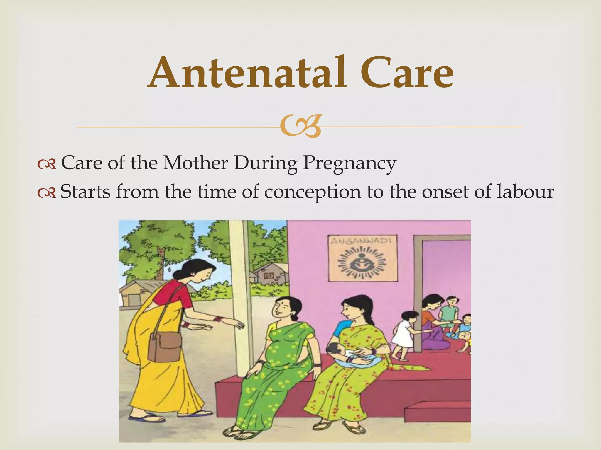 Antenatal & Postnatal Care | PPT