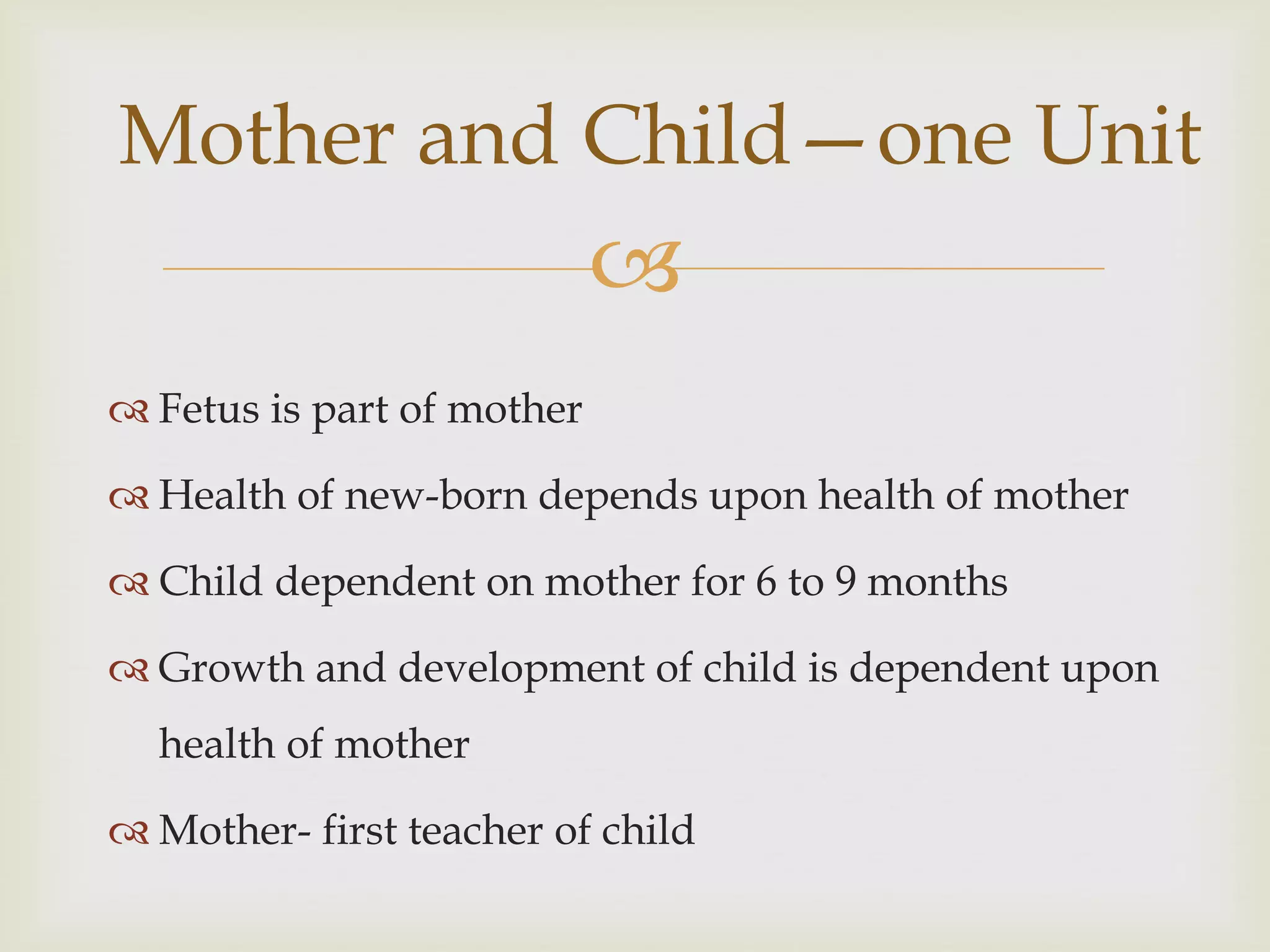 Antenatal & Postnatal Care | PPT