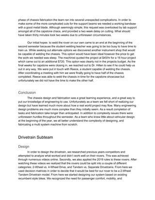 Capstone Design Final Report | PDF