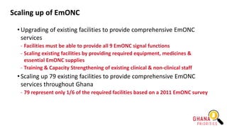 Ghana Priorities: Maternal and Child Health | PPT