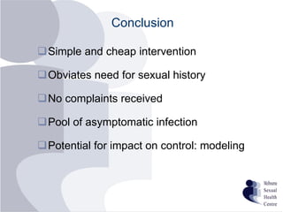 Screening for syphilis | PPT | Infectious Diseases | Diseases and ...