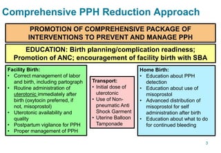 Community Midwifery and Prevention of Postpartum Hemorrhage_Kate ...