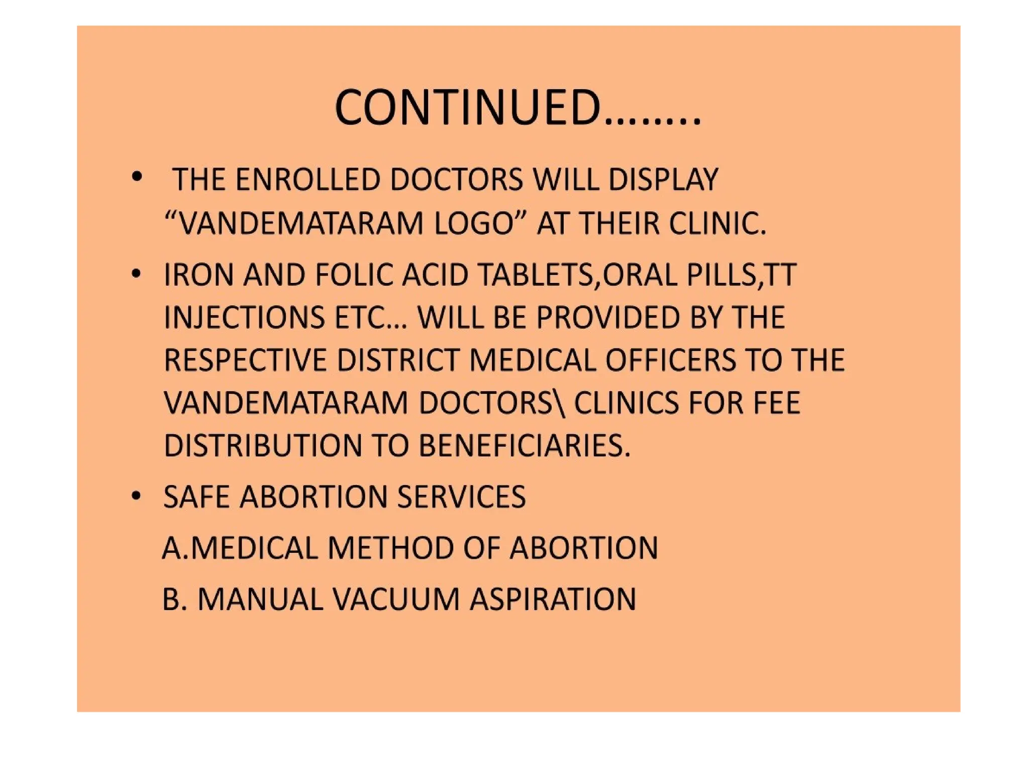 MCH programme 1.pptx Maternal and child health | PPT