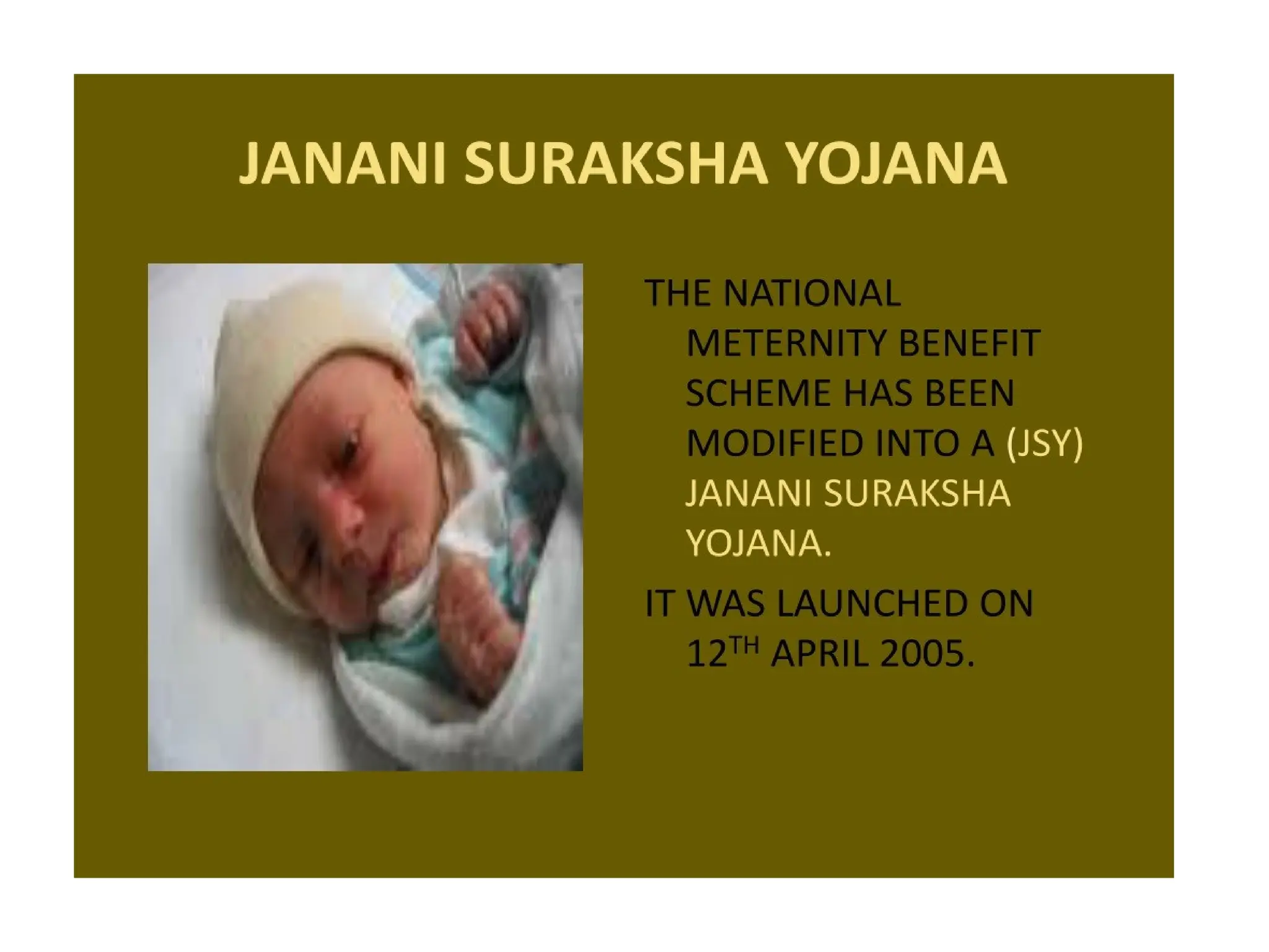 MCH programme 1.pptx Maternal and child health | PPT