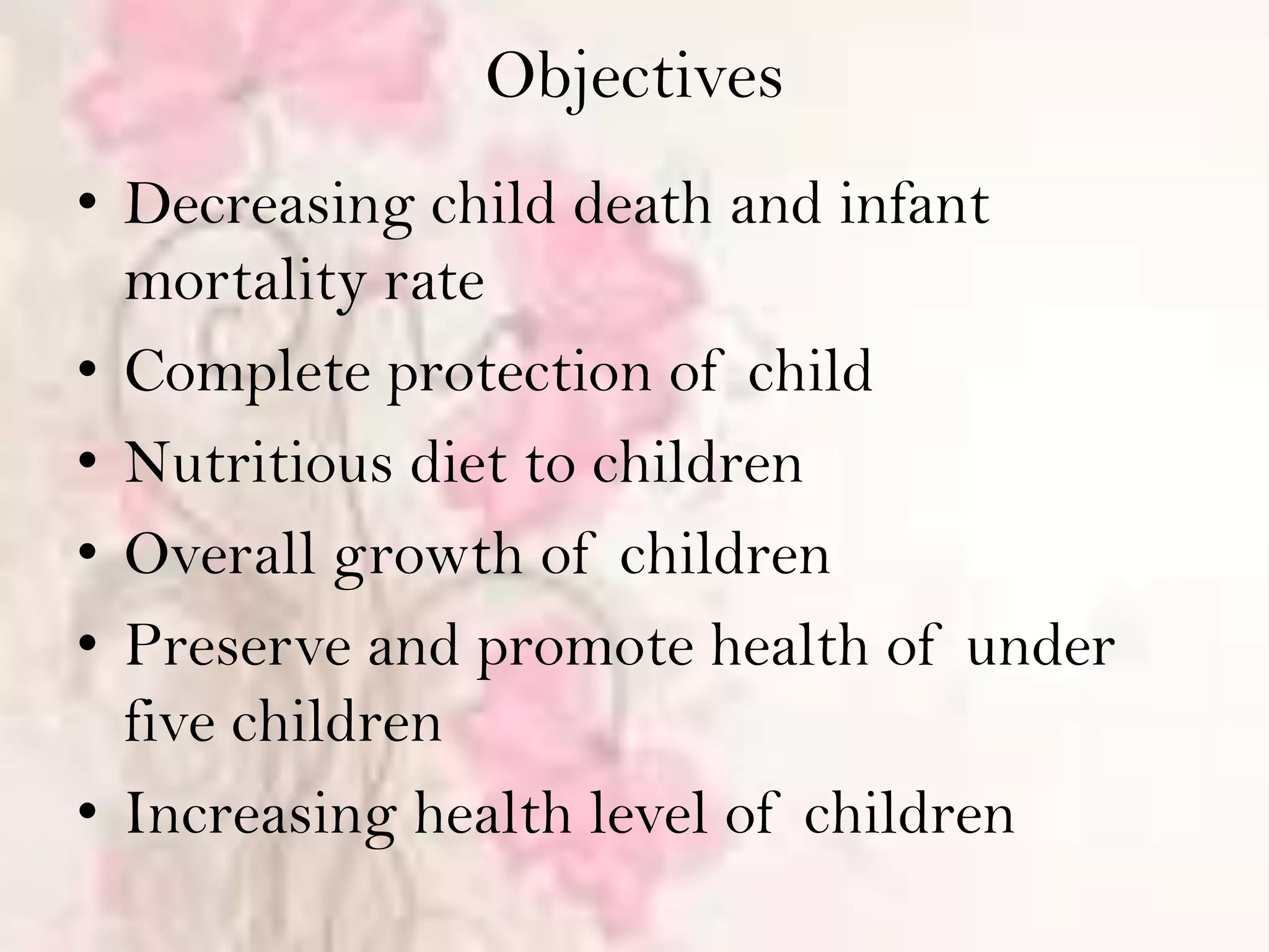 Maternal and child health care | PPTX