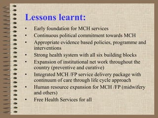 Maternal Health program of Srilanka | PDF