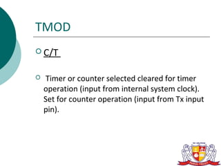 Programming 8051 Timers | PPT | Programming Languages | Computing