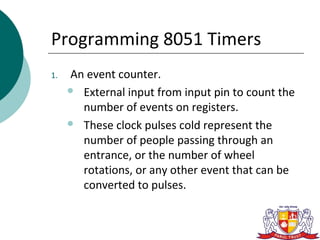 Programming 8051 Timers | PPT