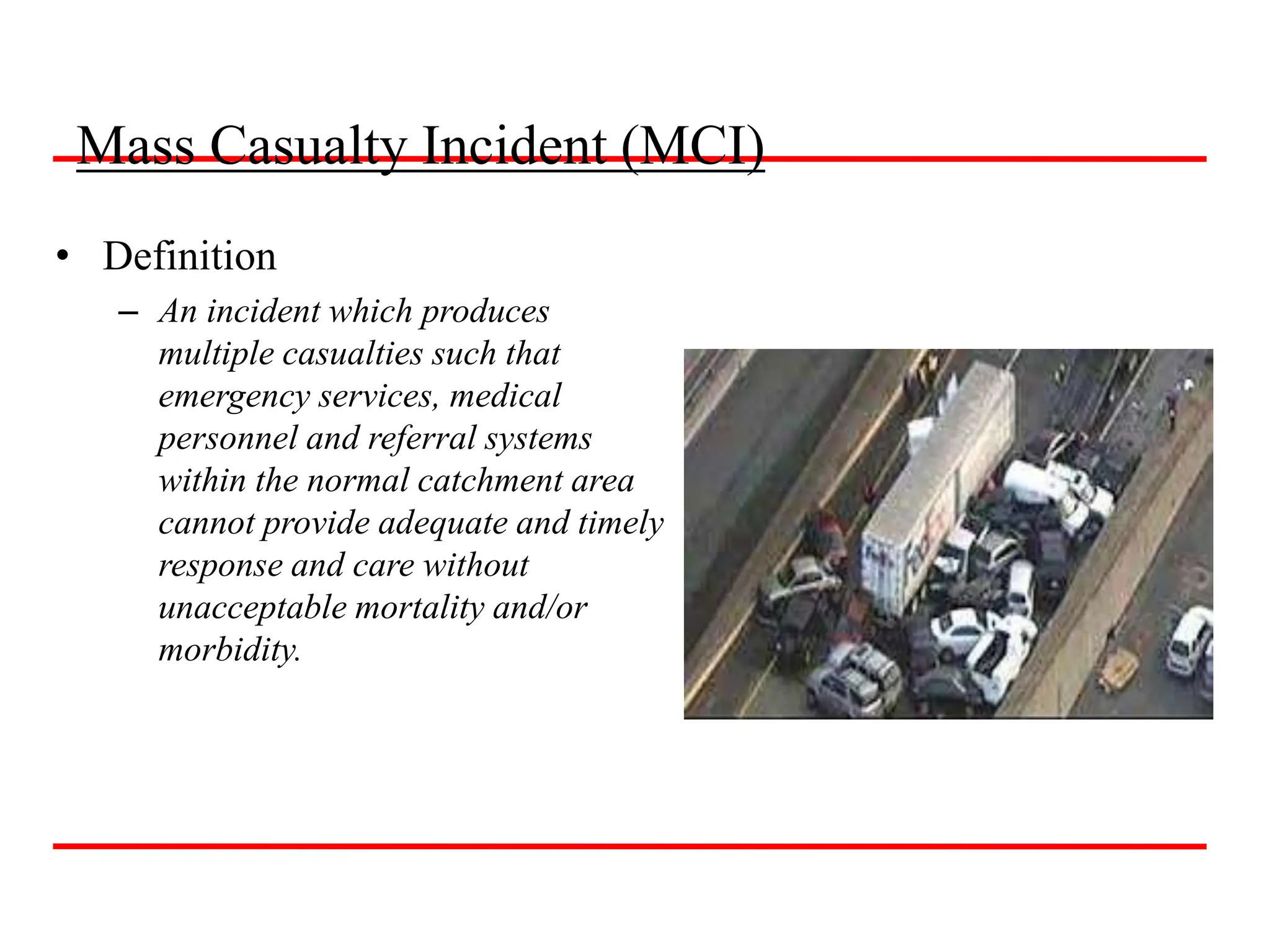 Mass casualties incident for EMT intermediate | PPTX