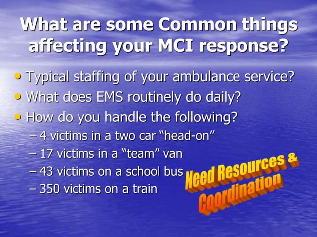 Mci smart triage | PPTX