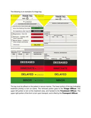 MCI Drill Standard Operating Guidelines 2008 | PDF