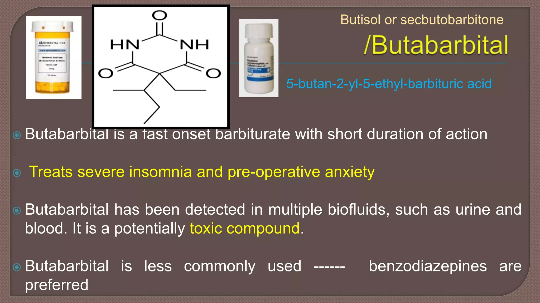 Med chem hypnotics and sedatives | PPTX