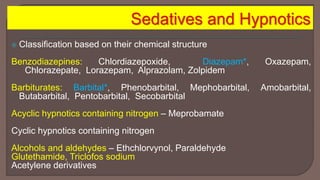 Med chem hypnotics and sedatives | PPTX
