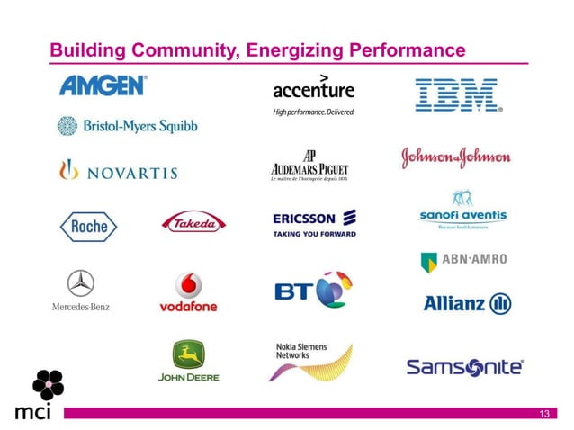 MCI - Meetings & Events Expertise | PPT