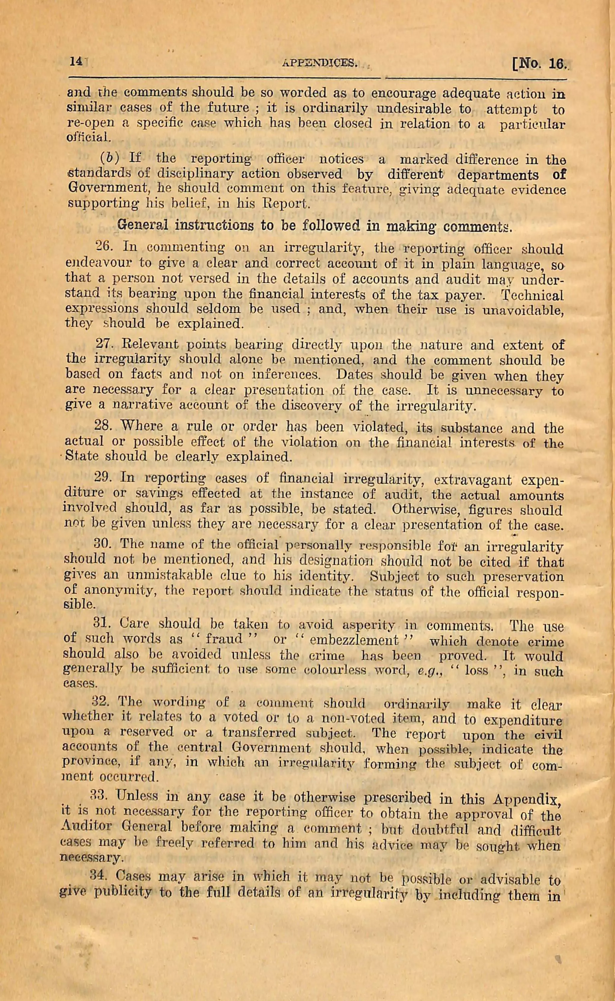 Audit Code, Appendix 16, Second Edition (Revised) 1934 | PDF