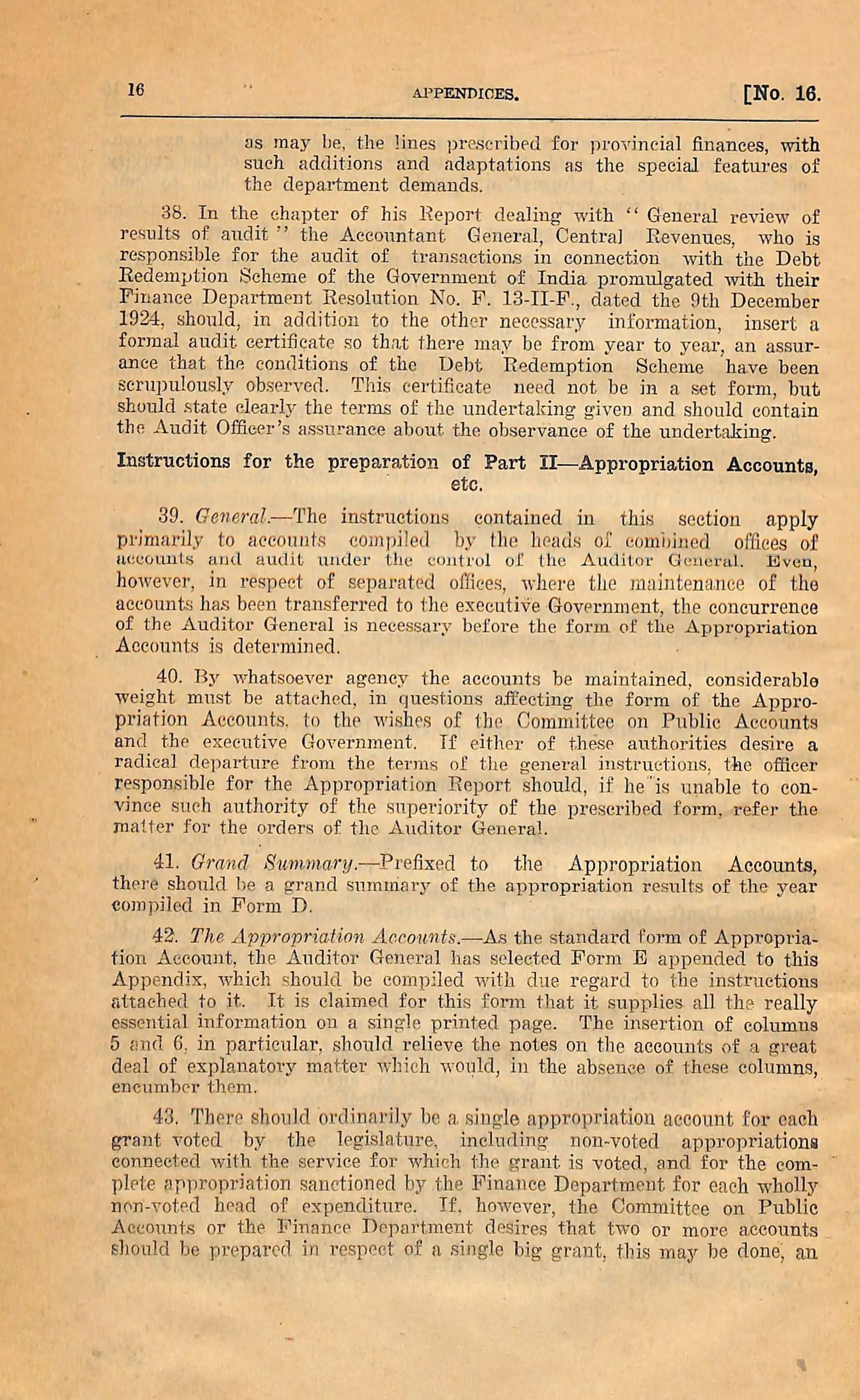 Audit Code, Appendix 16, Second Edition (Revised) 1934 | PDF