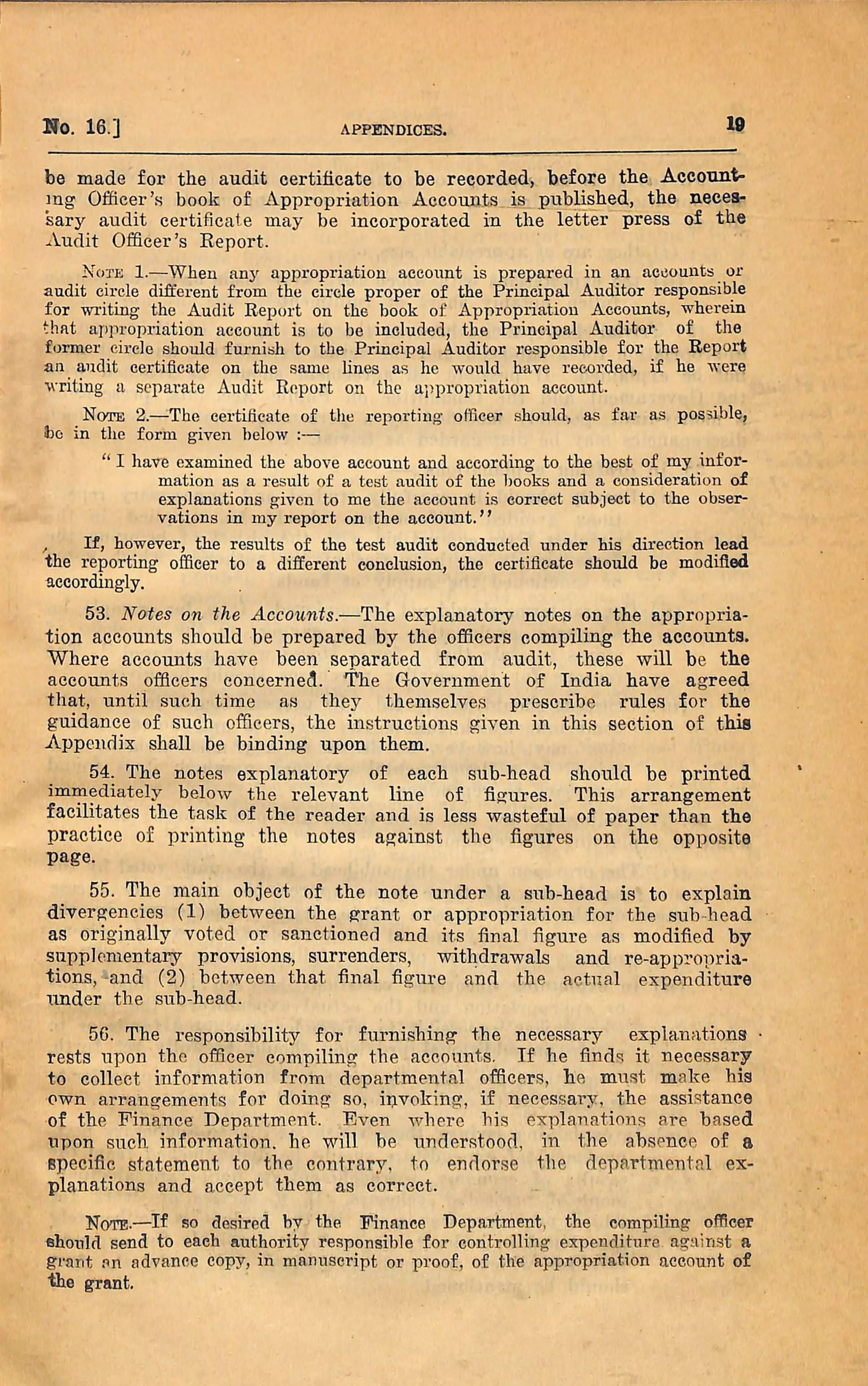 Audit Code, Appendix 16, Second Edition (Revised) 1934 | PDF