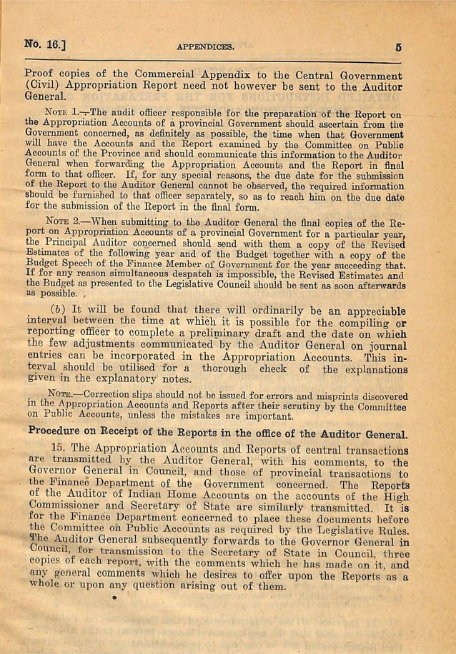 Audit Code, Appendix 16, Second Edition (Revised) 1934 | PDF