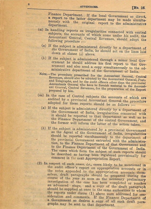 Audit Code, Appendix 16, Second Edition (Revised) 1934 | PDF