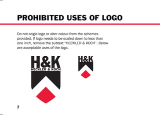 H&K Logo Redesign and Manual | PPT