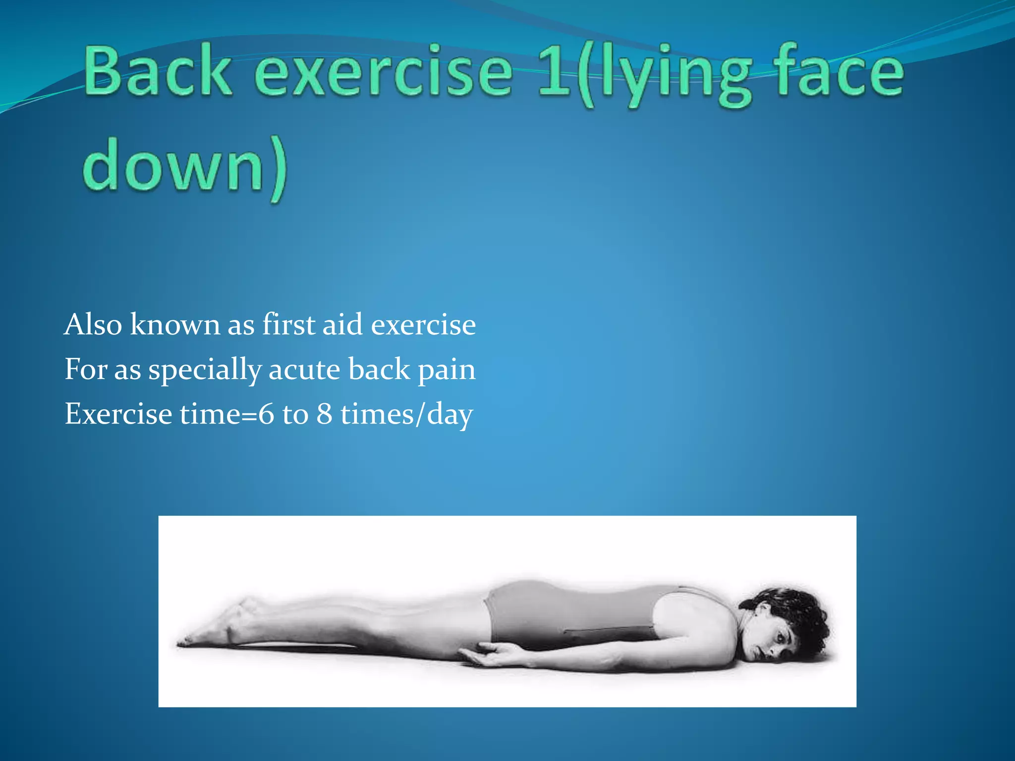 Mckenzie exercise | PPTX