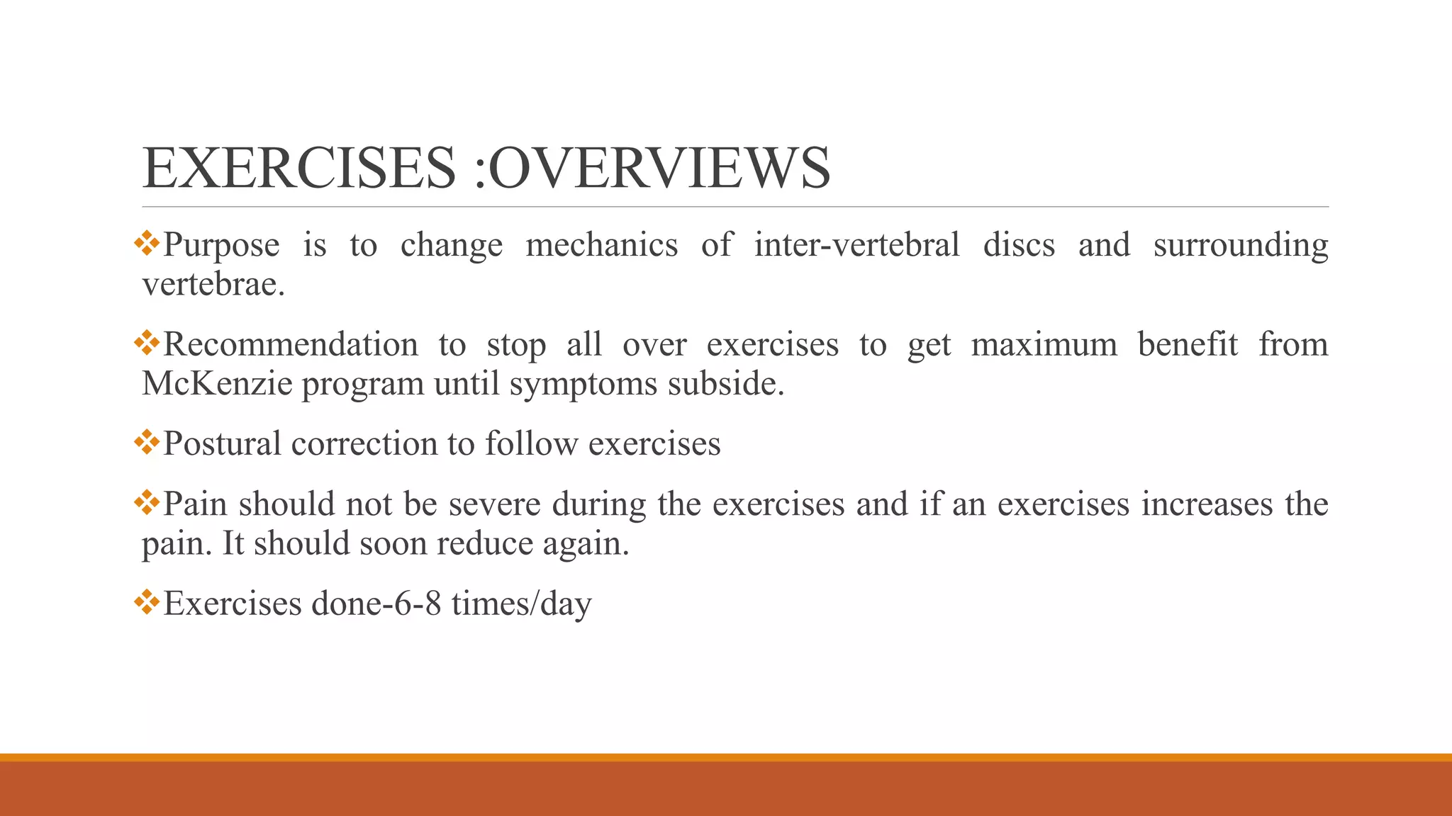 Mc kenzie method | PPTX