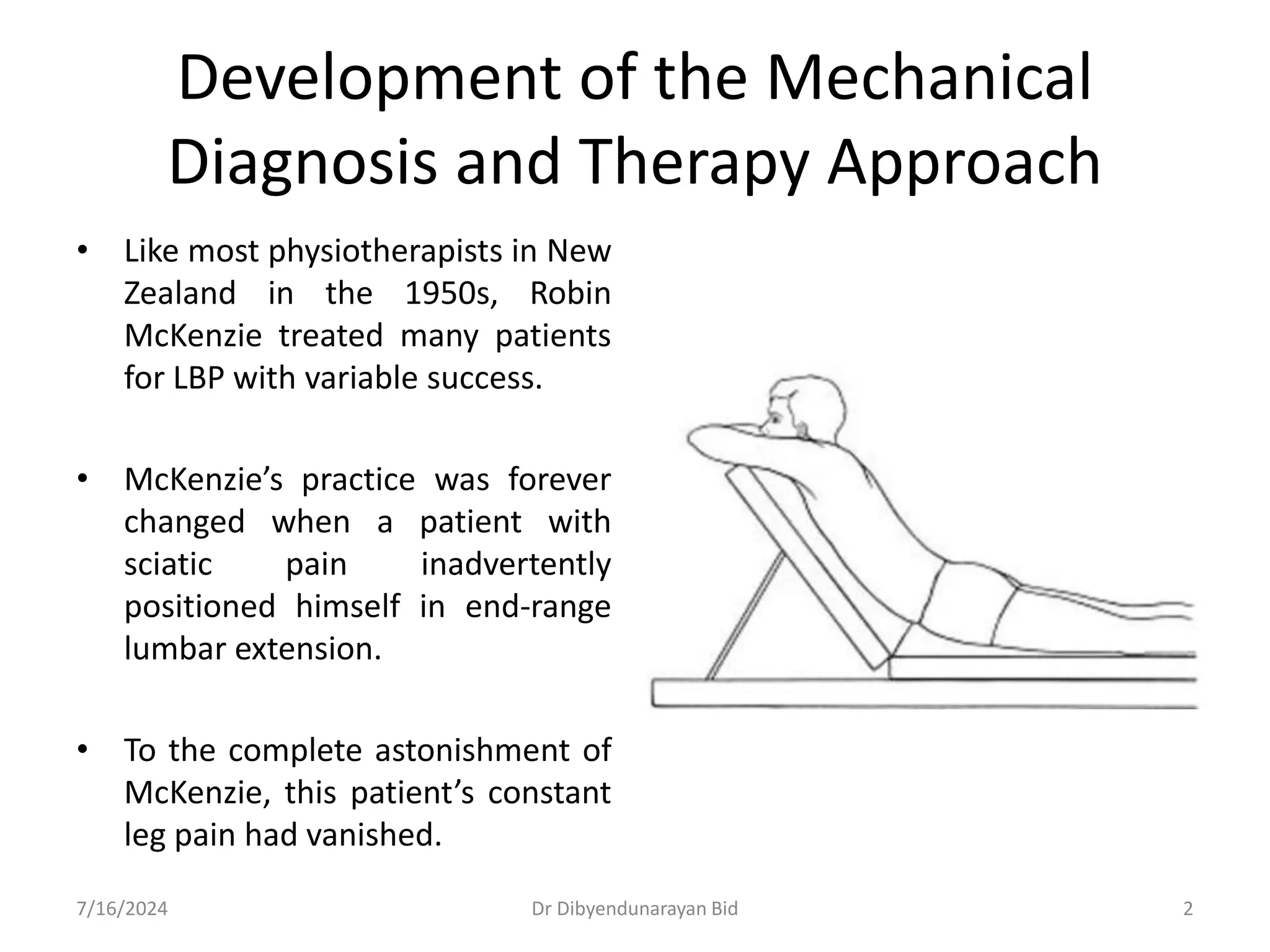 McKenzie Technique Physiotherapy dnbid.pptx