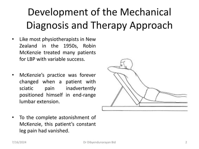 McKenzie Technique Physiotherapy dnbid.pptx