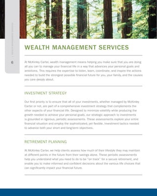 McKinley Carter Brochure | PDF