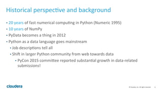 PyData: The Next Generation | PPT