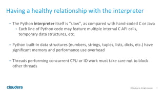 High Performance Python on Apache Spark | PDF