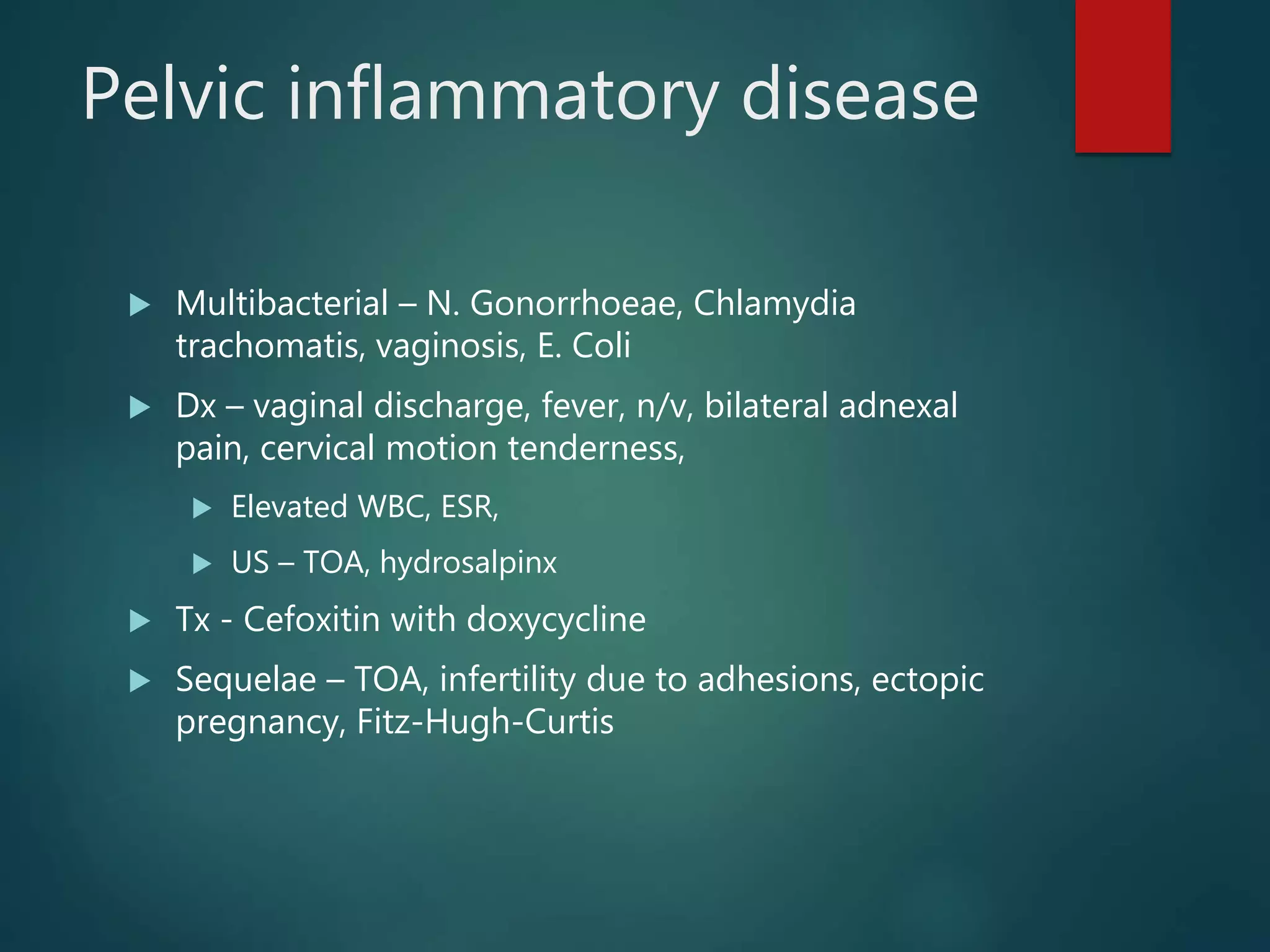 Obgyn ABSITE review | PPTX