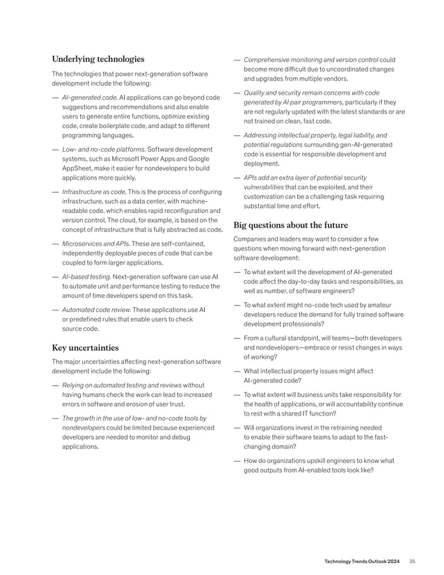 mckinsey-technology-trends-outlook-2024.pdf | Technology Industry | Industries